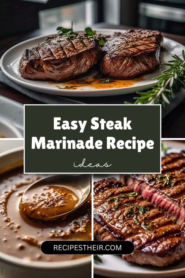 The Easy Steak Marinade Recipe for Juicy, Flavor-Packed