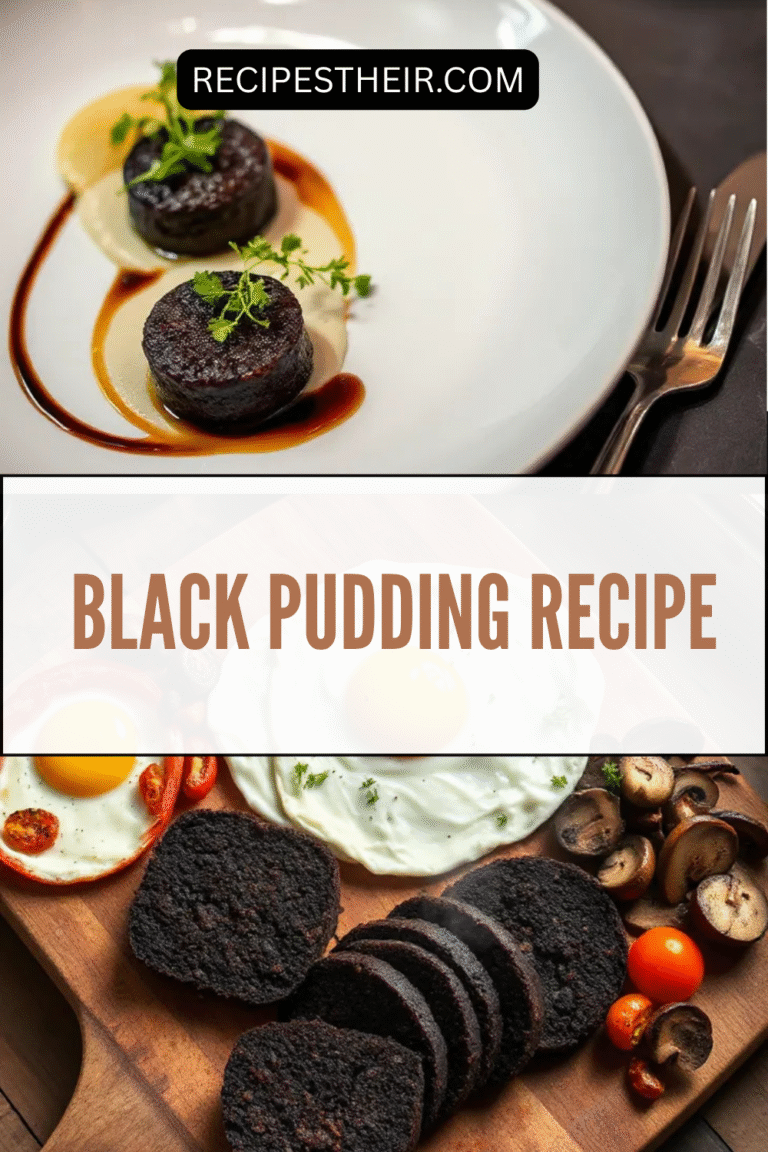 Traditional Black Pudding Recipe: A Hearty Irish Breakfast Staple ...