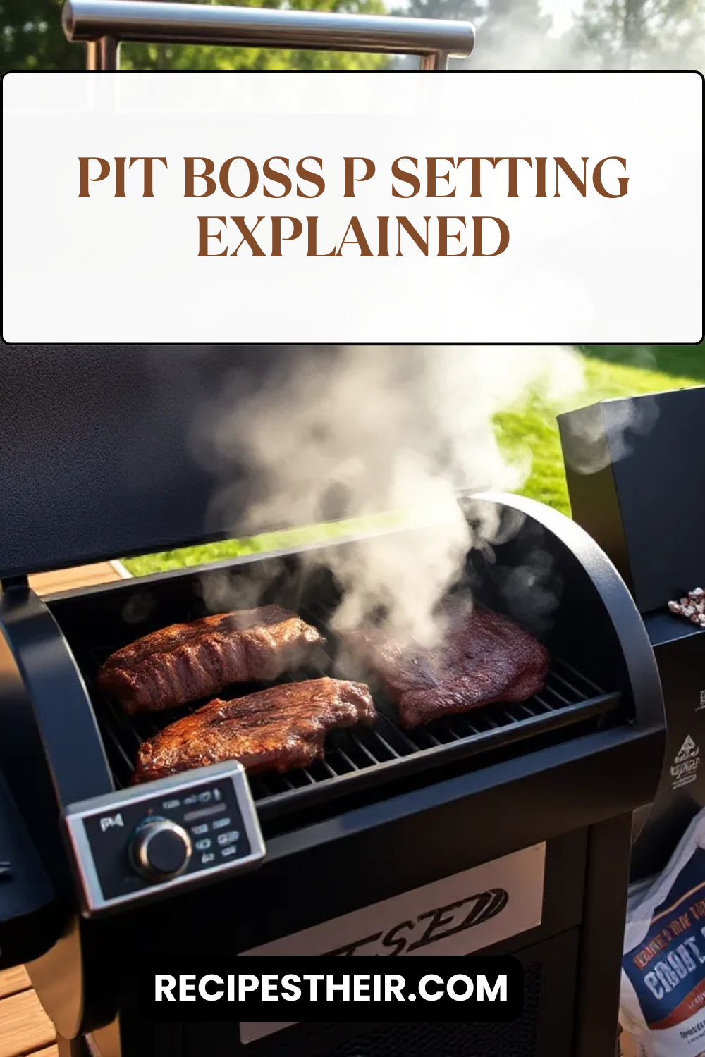 Pit Boss P Setting Explained: Mastering Your Pellet Grill for Perfect ...