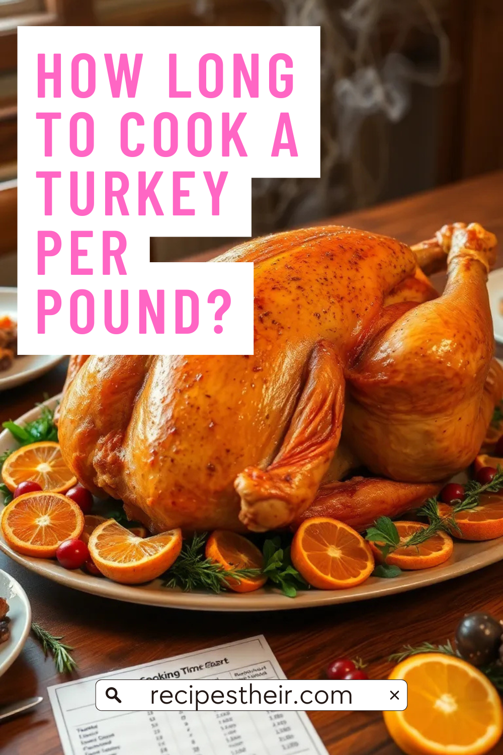 How Long To Cook a Turkey Per Pound: A Complete Guide for Perfect ...