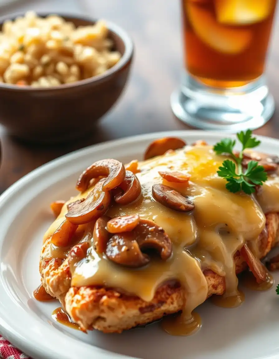 Texas Roadhouse Smothered Chicken with Jack Cheese Recipe: Make It At ...