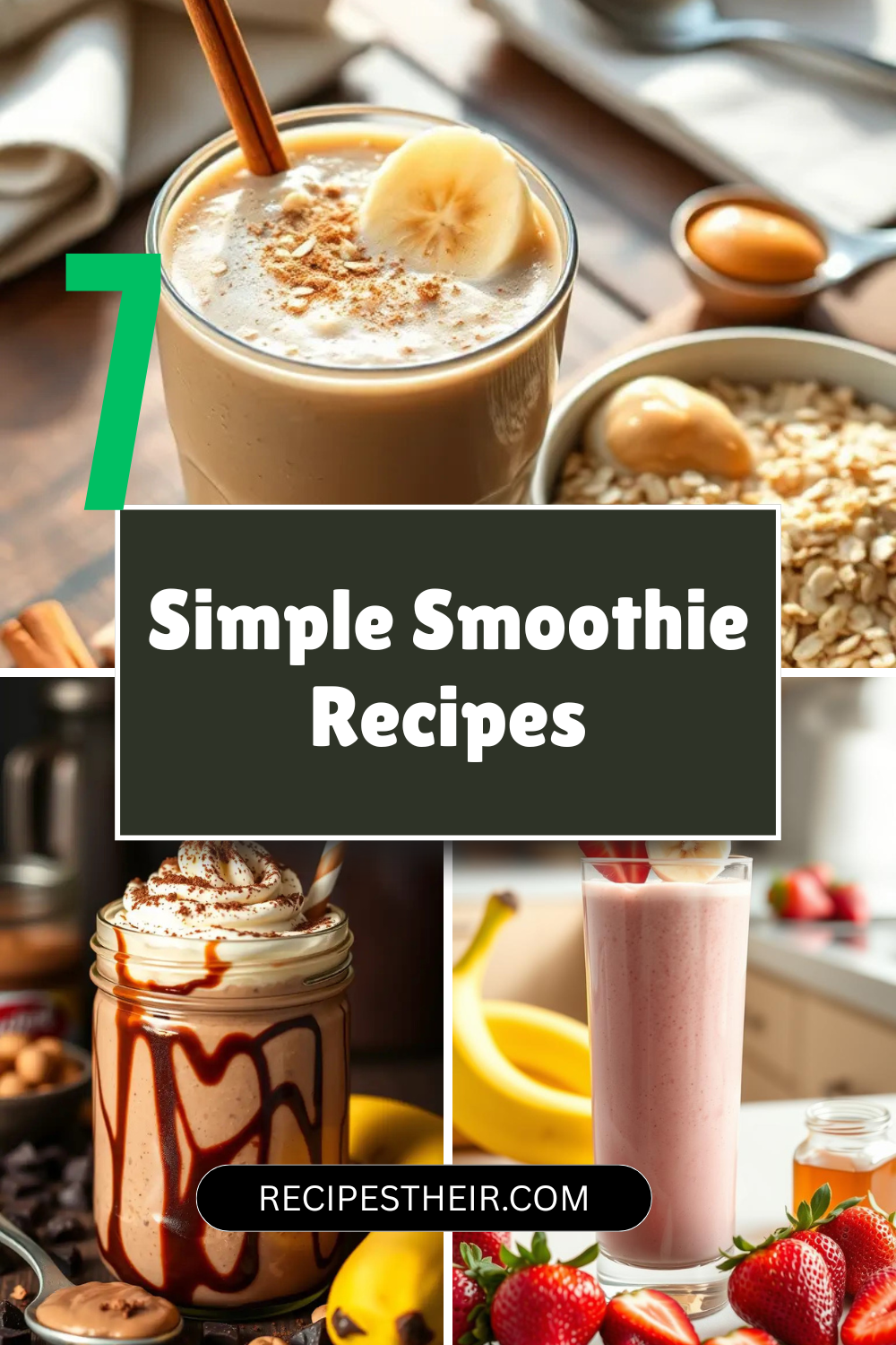 7 Simple Smoothie Recipes You Can Make in Minutes - Recipes Their