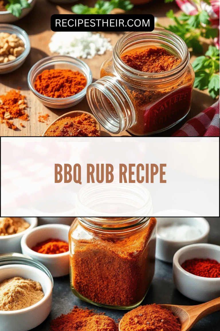 BBQ Rub Recipe: The Ultimate Blend for Finger-Lickin’ Barbecue Flavor ...