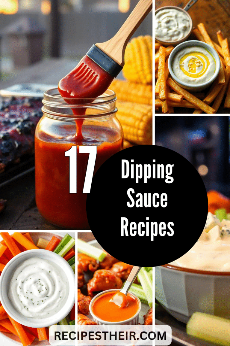 17 Best Dipping Sauce Recipes to Elevate Any Meal - Recipes Their