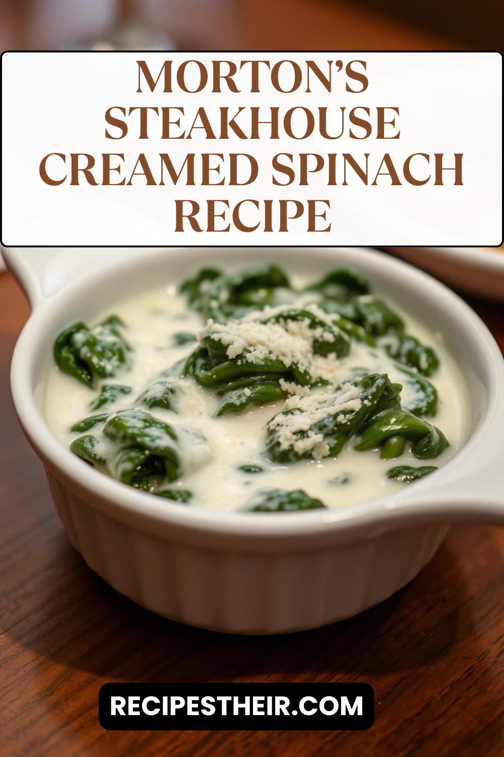Morton’s Steakhouse Creamed Spinach Recipe: A Rich and Velvety Classic ...