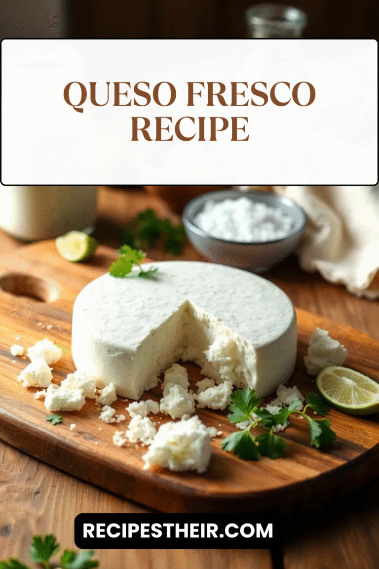Queso Fresco Recipe – Authentic, Fresh, and Easy to Make at Home ...