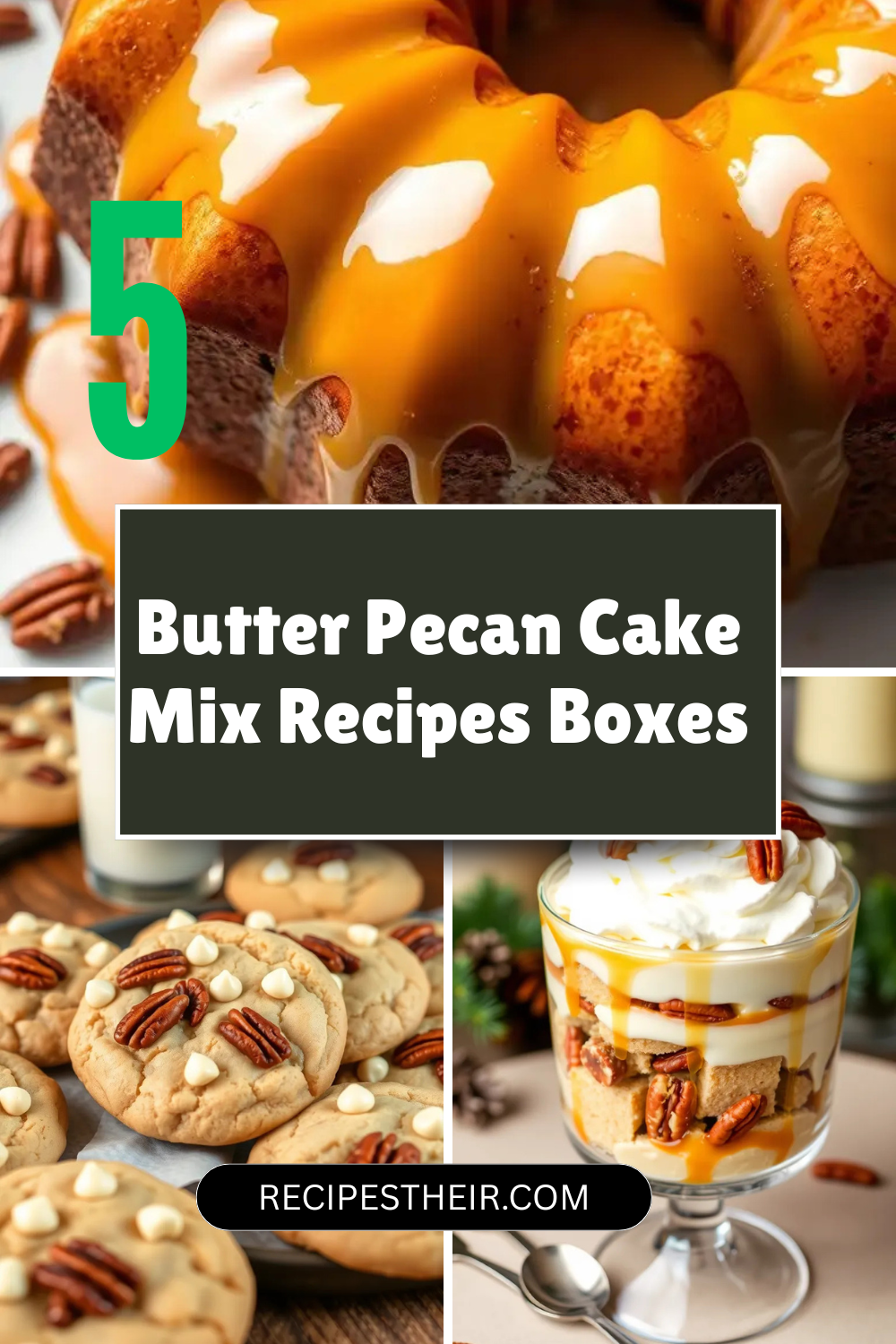 5 Butter Pecan Cake Mix Recipes Boxes: Easy, Delicious, and ...