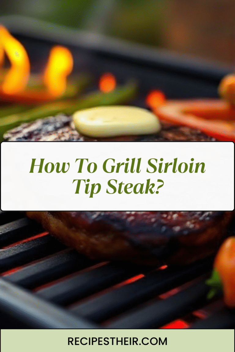 How To Grill Sirloin Tip Steak: The Complete Guide - Recipes Their