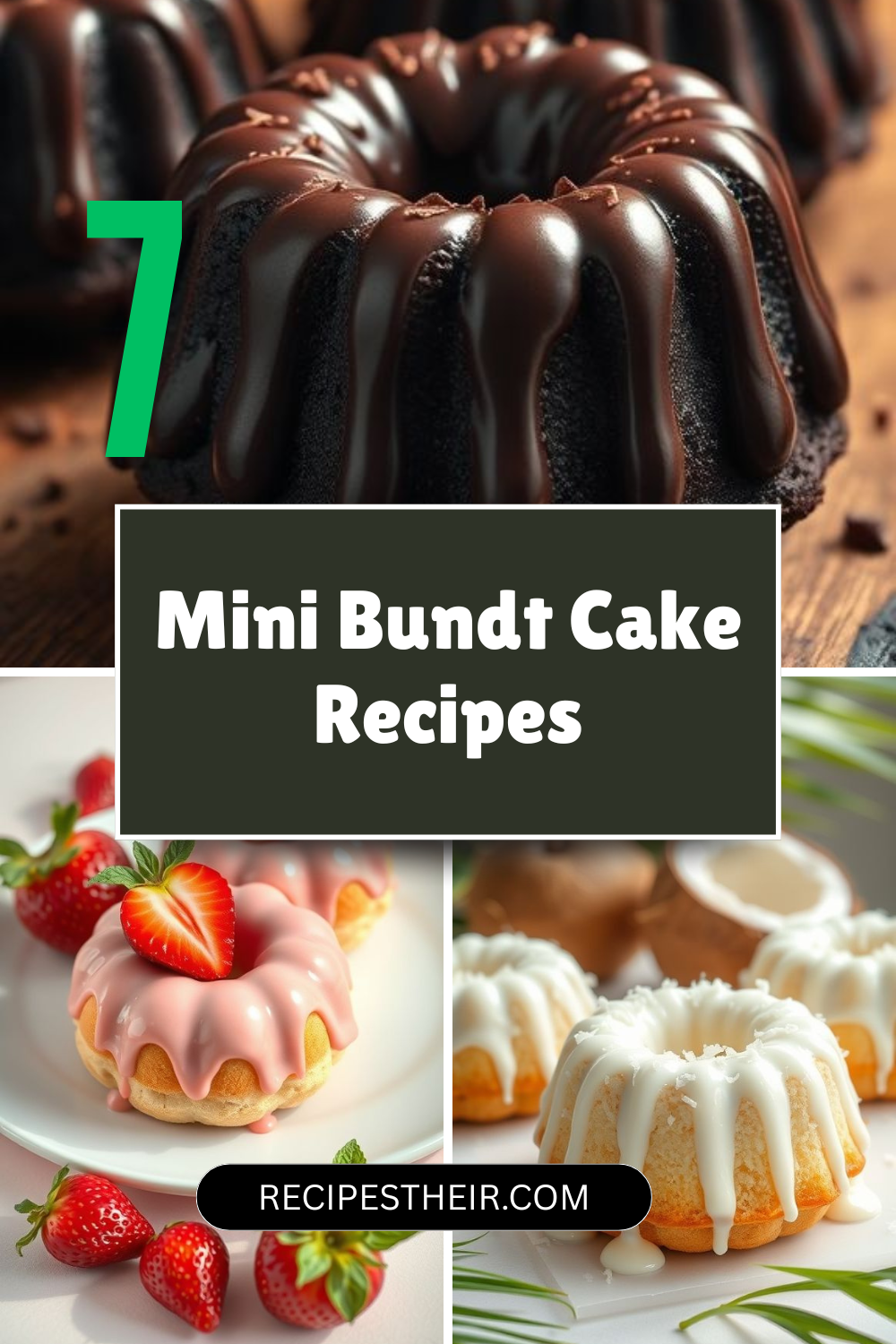 7 Mini Bundt Cake Recipes: Easy, Cute, and Delicious - Recipes Their