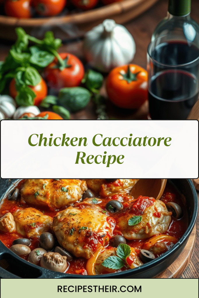 🍅 Chicken Cacciatore Recipe: The Ultimate Italian Comfort Dish ...