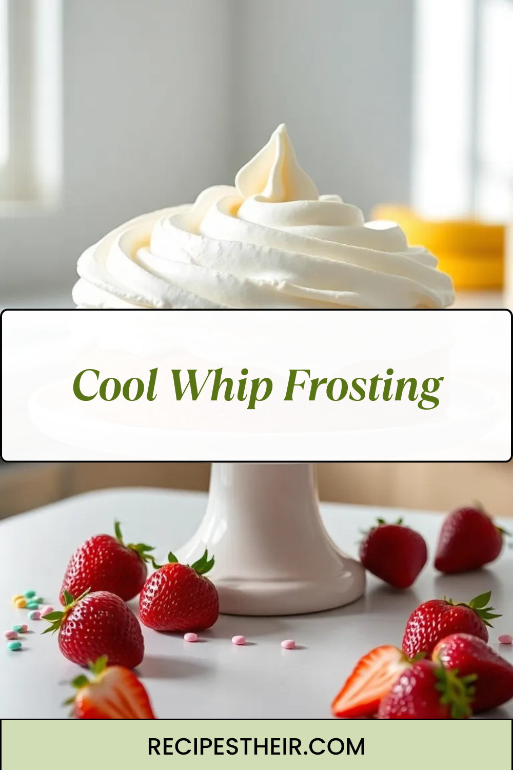 Cool Whip Frosting: Light, Fluffy, and Easy to Make - Recipes Their