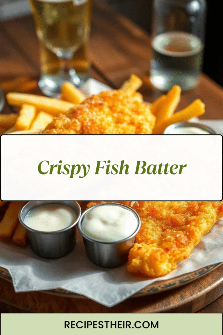 Crispy Fish Batter: The Secret to Perfectly Fried Fish Every Time ...