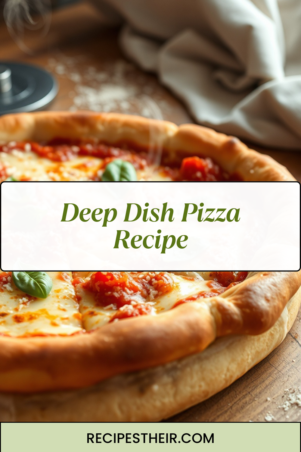 Deep Dish Pizza Recipe: How to Make the Perfect Chicago-Style Pizza at ...