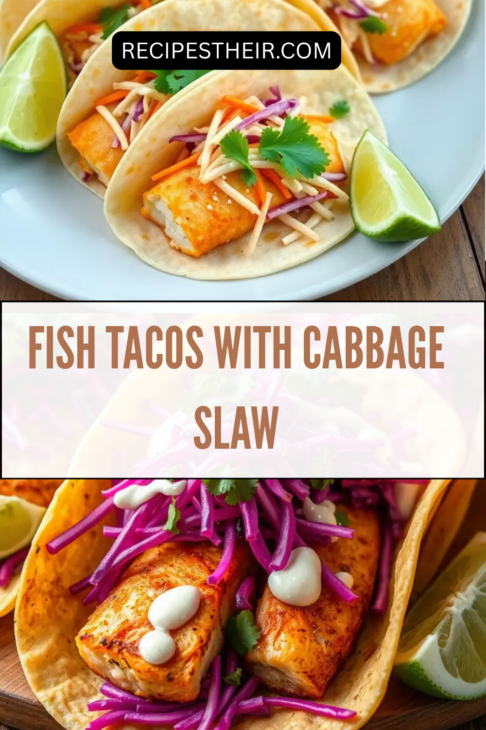 Fish Tacos with Cabbage Slaw – The Perfect Fresh & Flavorful Recipe ...