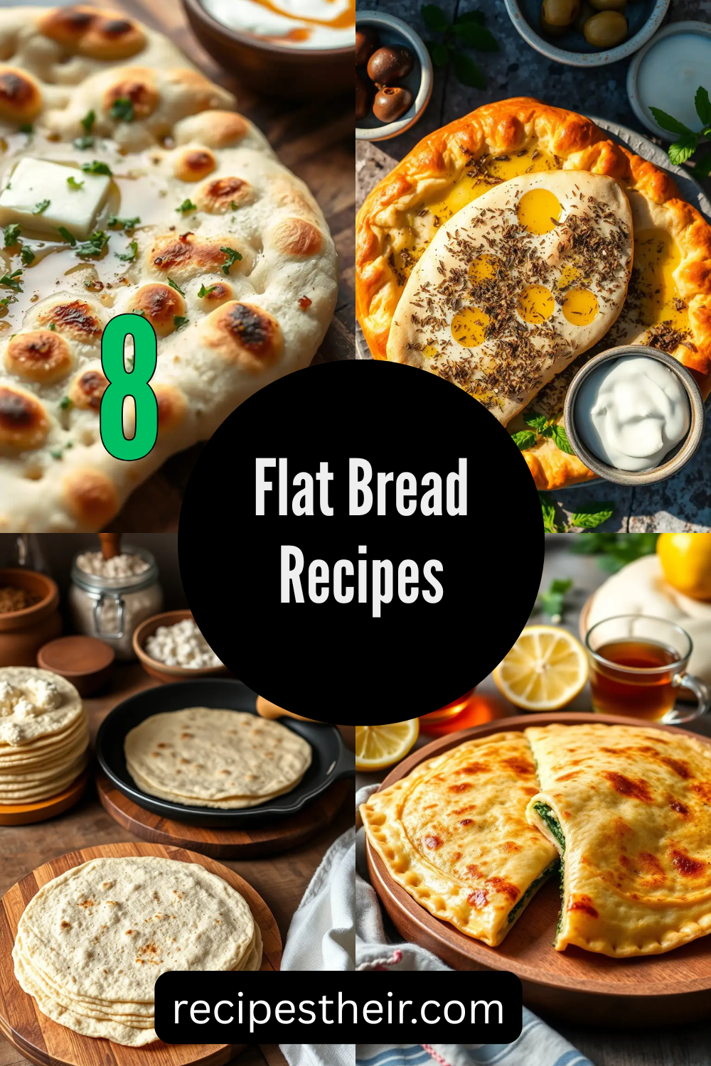 8 Flat Bread Recipes You’ll Want to Make Again and Again - Recipes Their