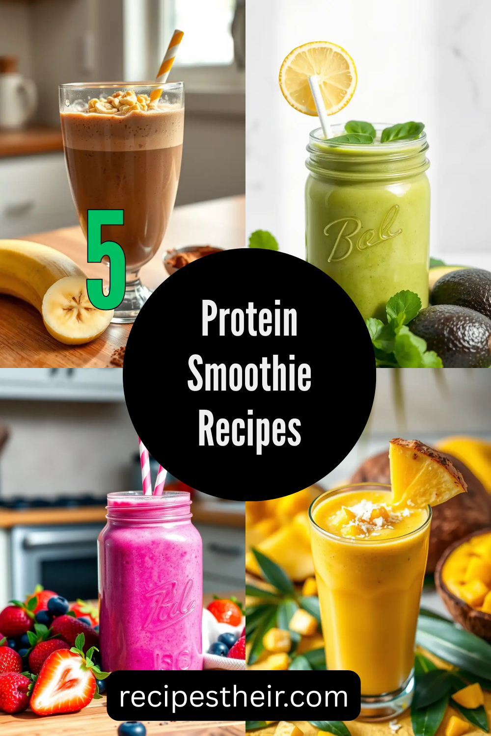 5 Protein Smoothie Recipes for Energy, Muscle Recovery, and Flavor ...
