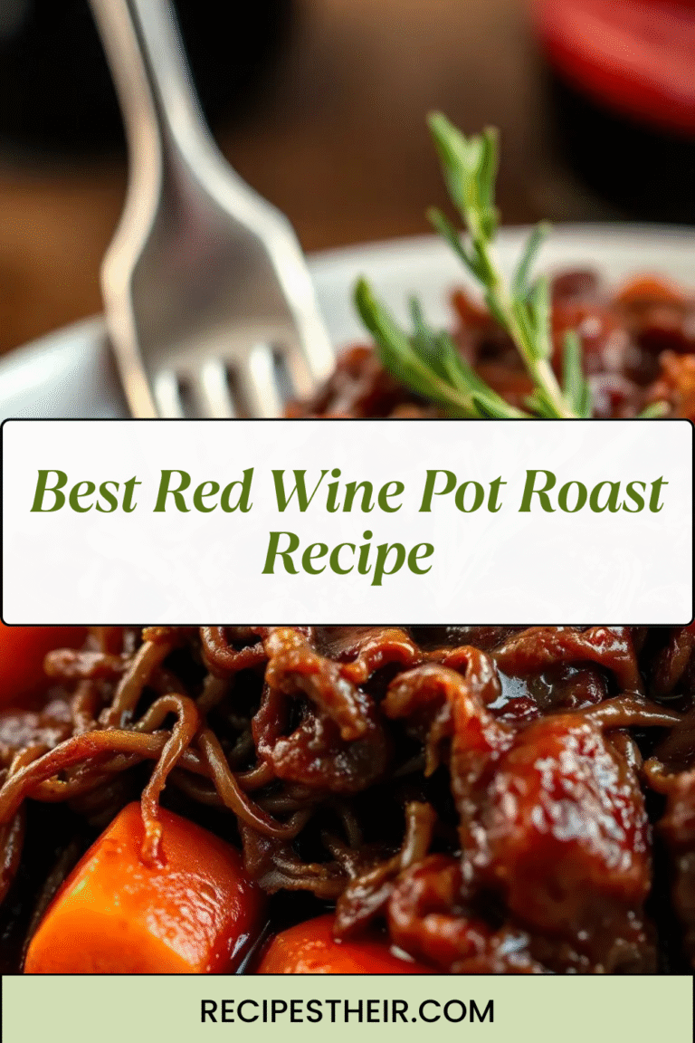 Best Red Wine Pot Roast Recipe (Tender, Flavor-Packed & Easy ...