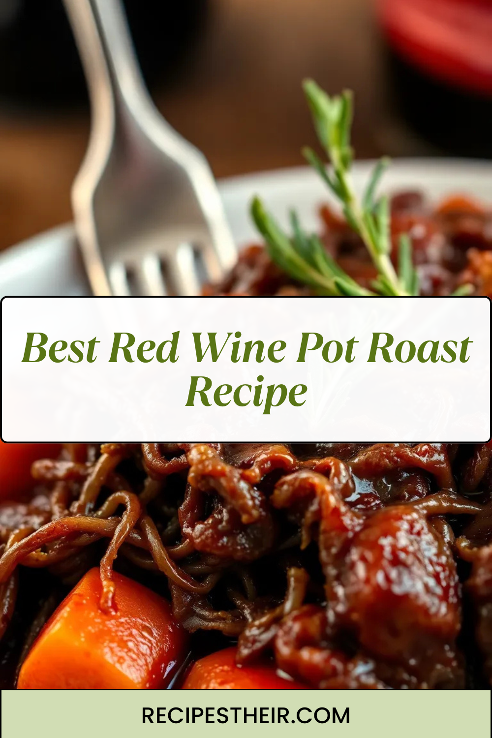 Best Red Wine Pot Roast Recipe (Tender, Flavor-Packed & Easy ...