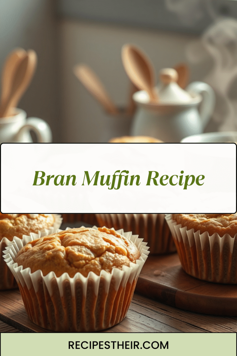 Bran Muffin Recipe: A Classic, Healthy Breakfast Favorite - Recipes Their