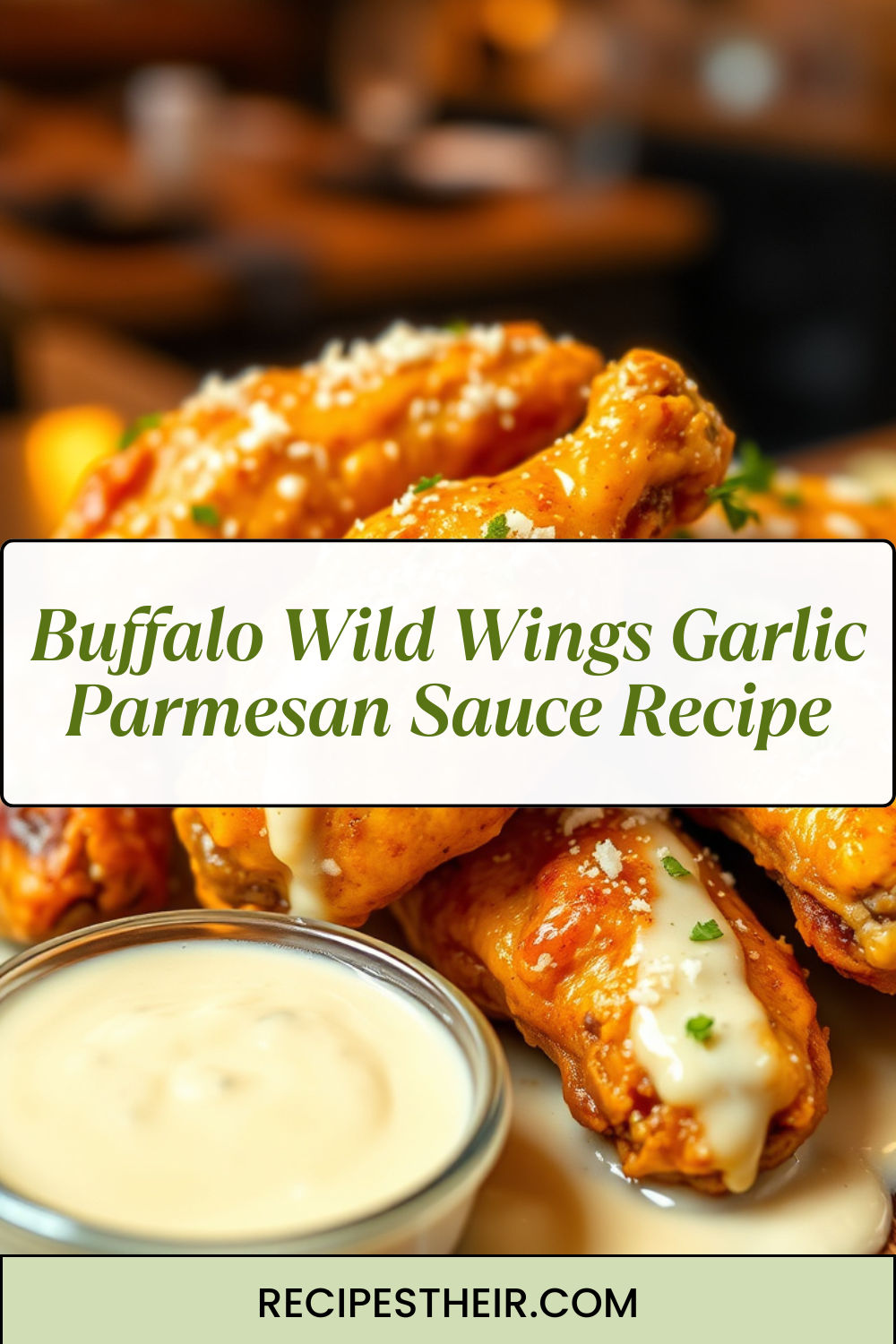 Buffalo Wild Wings Garlic Parmesan Sauce Recipe (Better Than the ...
