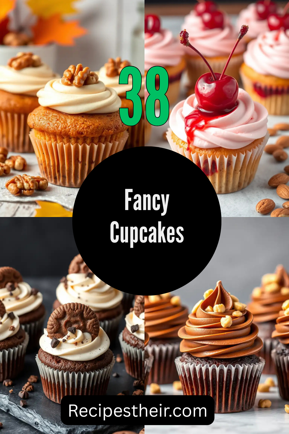 38 Fancy Cupcakes: Elegant, Delicious & Easy Recipes for Every Occasion ...