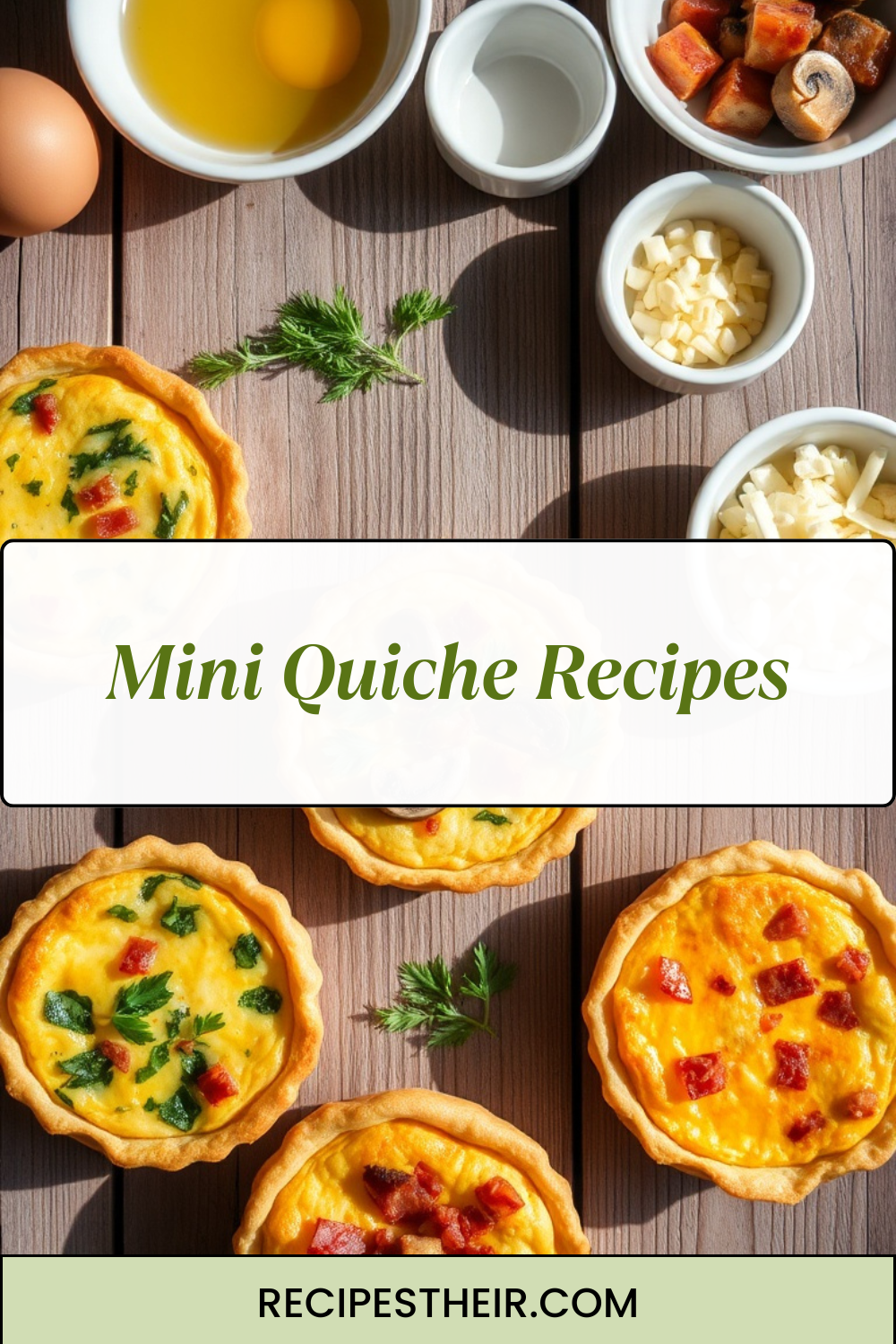 Mini Quiche Recipes: Bite-Sized Breakfast Perfection - Recipes Their