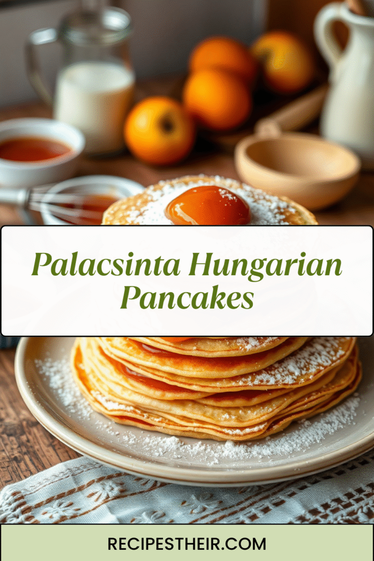 Palacsinta Hungarian Pancakes – A Taste of Hungary’s Sweet Tradition ...
