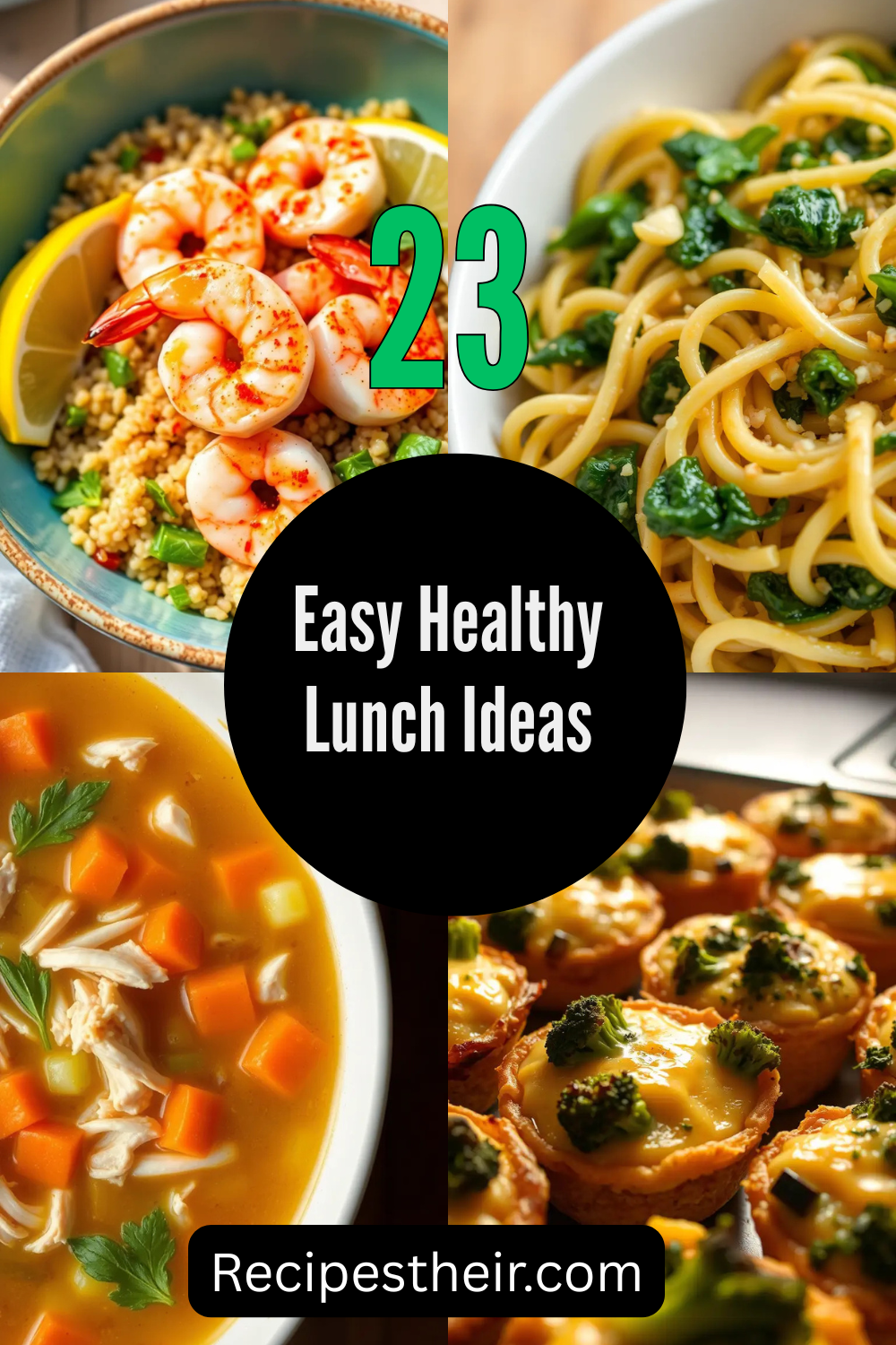 23 Easy Healthy Lunch Ideas (Full Recipes Included) - Recipes Their