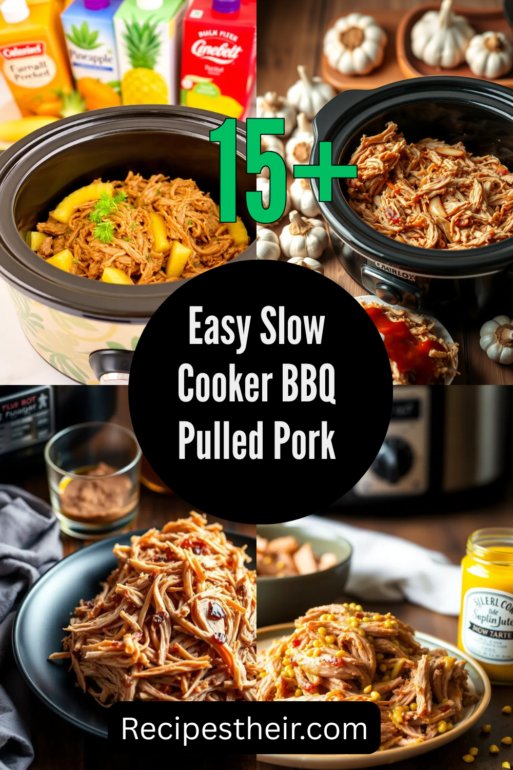 16 Easy Slow Cooker BBQ Pulled Pork Recipes (Tender, Juicy & Foolproof ...