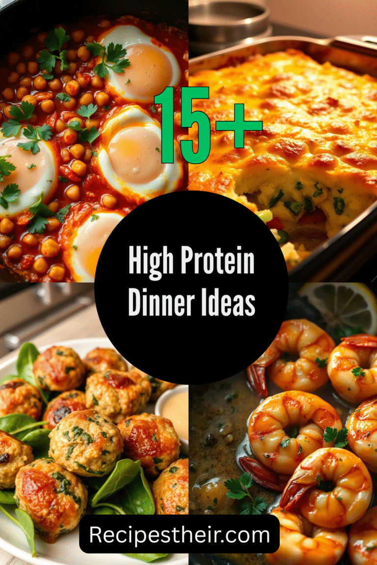 19 High Protein Dinner Ideas: Complete Recipes for a Healthy, Filling ...