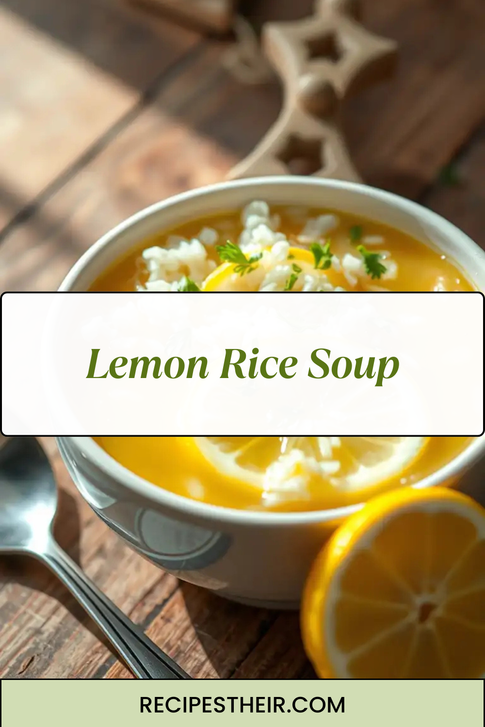 Lemon Rice Soup: A Comforting, Zesty, and Nourishing Classic - Recipes Their
