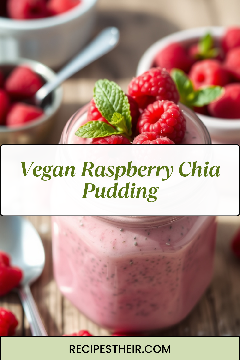 Vegan Raspberry Chia Pudding: A Delicious and Healthy Breakfast Recipe - Recipes Their