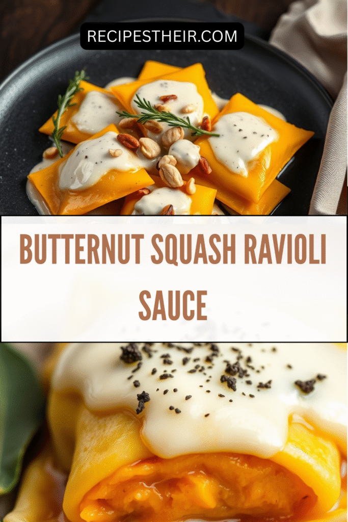 Butternut Squash Ravioli Sauce: A Delicious and Creamy Fall Favorite ...