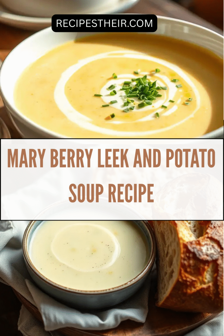 Mary Berry Leek and Potato Soup Recipe (Classic, Creamy & Comforting ...