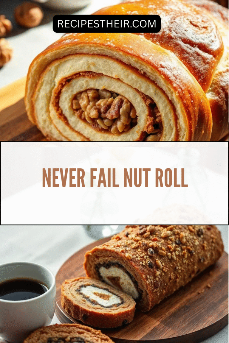 Never Fail Nut Roll - The Ultimate Recipe for a Perfect Nut Roll Every ...