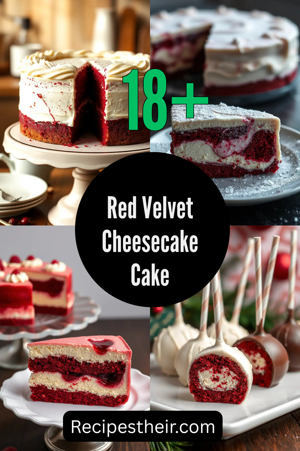 19 Red Velvet Cheesecake Cake Recipes You’ll Fall in Love With ...