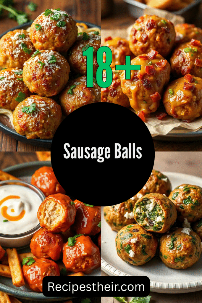 19 Sausage Balls: The Ultimate Collection of Easy, Cheesy, Crowd ...