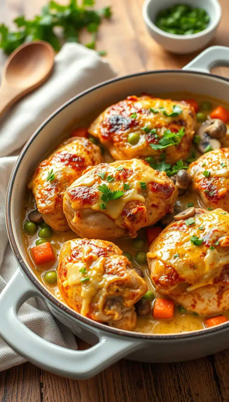 Chicken Thigh Casserole Recipe: A Delicious, Comforting One-Pot Meal ...