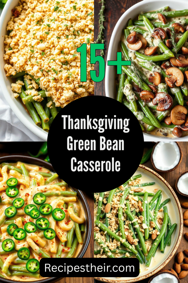 18 Thanksgiving Green Bean Casserole Recipes: Classic and Creative ...